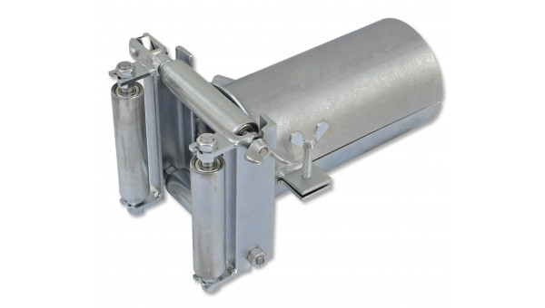 Cable protecting galvanized steel socket with quad-rollers | Volta ...