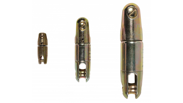 Articulated anti-torsion joint Ø 20 mm, | Volta Macchine | Cable laying ...