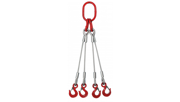 Tirante de cable cuádruples en acero galvanizado | Volta Macchine ...