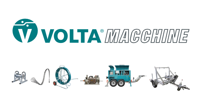 Tire-fils en nylon | Volta Macchine | Technique de pose de câbles et la construction de lignes ...